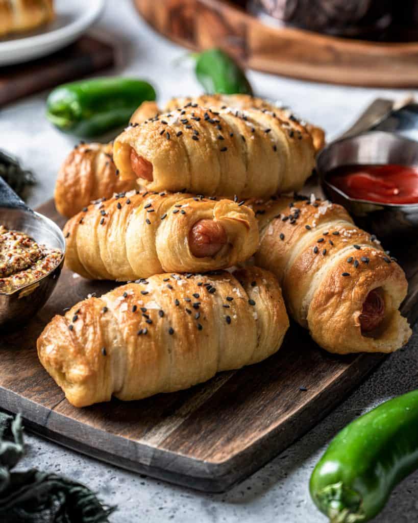 Bagel Dogs With Cheese