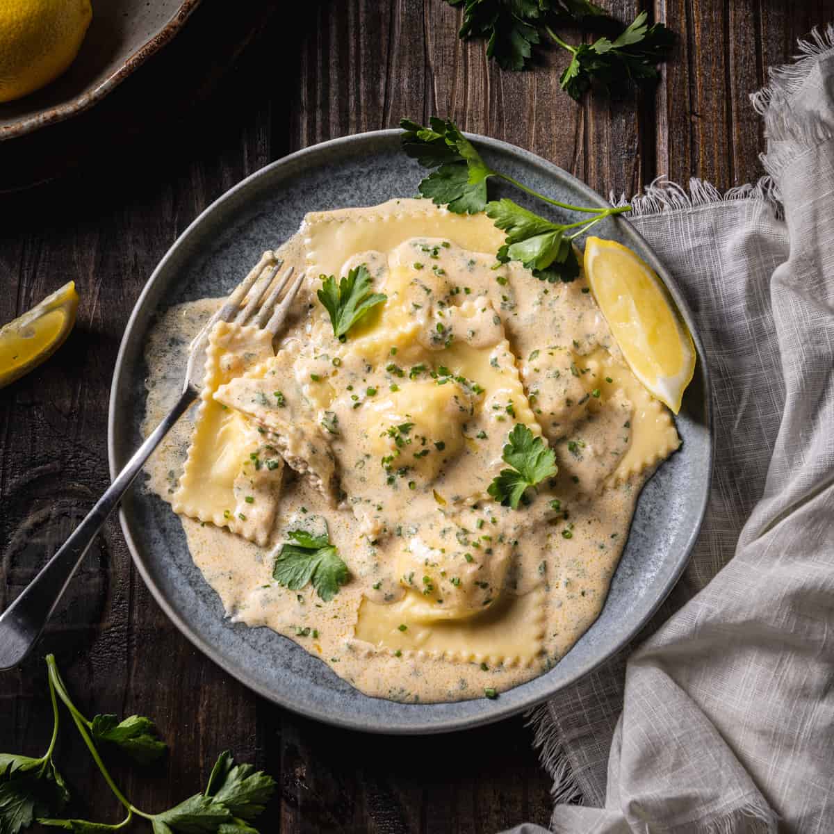 Lobster Pappardelle Pasta with Champagne Cream Sauce - Cooking With ...