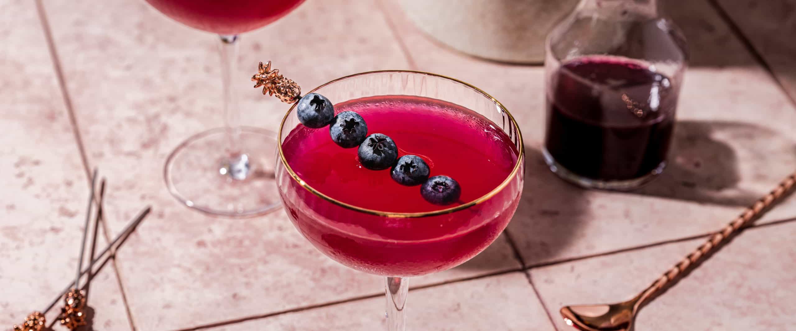 Blueberry Pie Gimlet - Cooking With Wine Blog