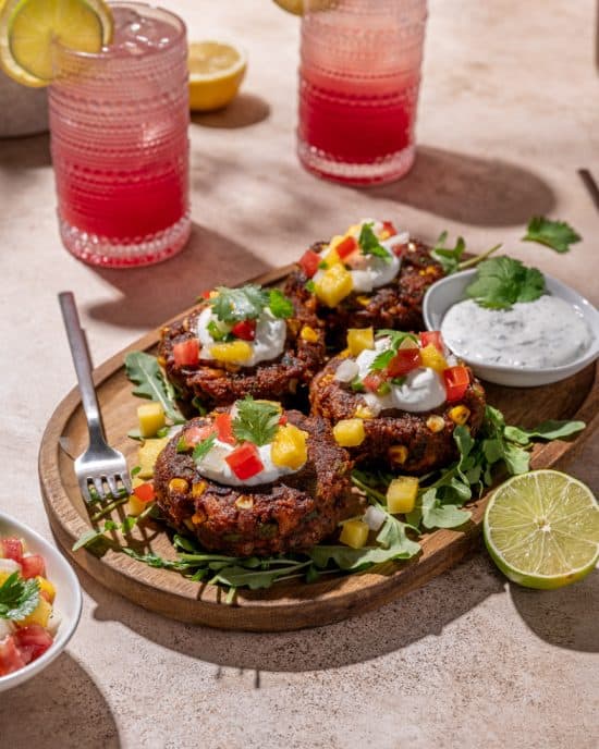 Ancho Chile Corn and Poblano Crab Cakes - Cooking With Wine Blog