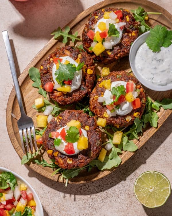 Ancho Chile Corn and Poblano Crab Cakes - Cooking With Wine Blog