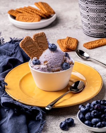 Homemade Blueberry Cheesecake Gelato Recipe - Cooking With Wine Blog
