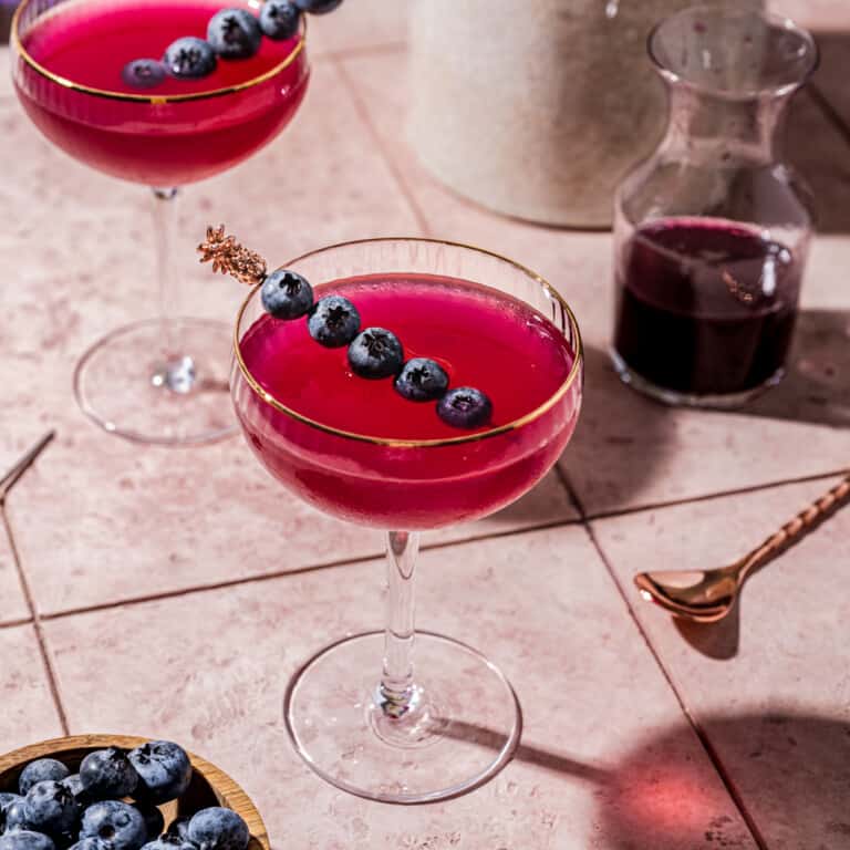 Blueberry Pie Gimlet - Cooking With Wine Blog