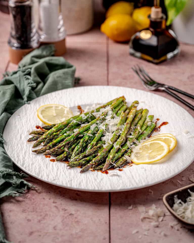 Easy Sautéed Balsamic Asparagus with Parmesan - Cooking With Wine Blog