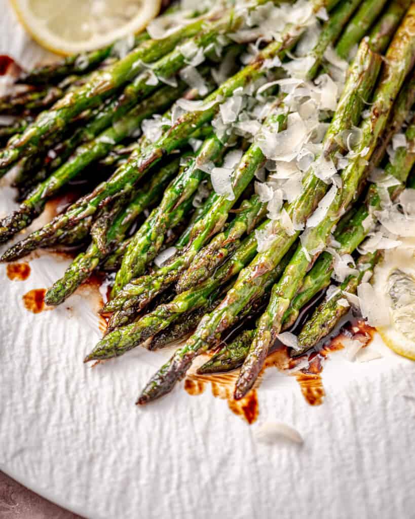 Easy Sautéed Balsamic Asparagus with Parmesan - Cooking With Wine Blog