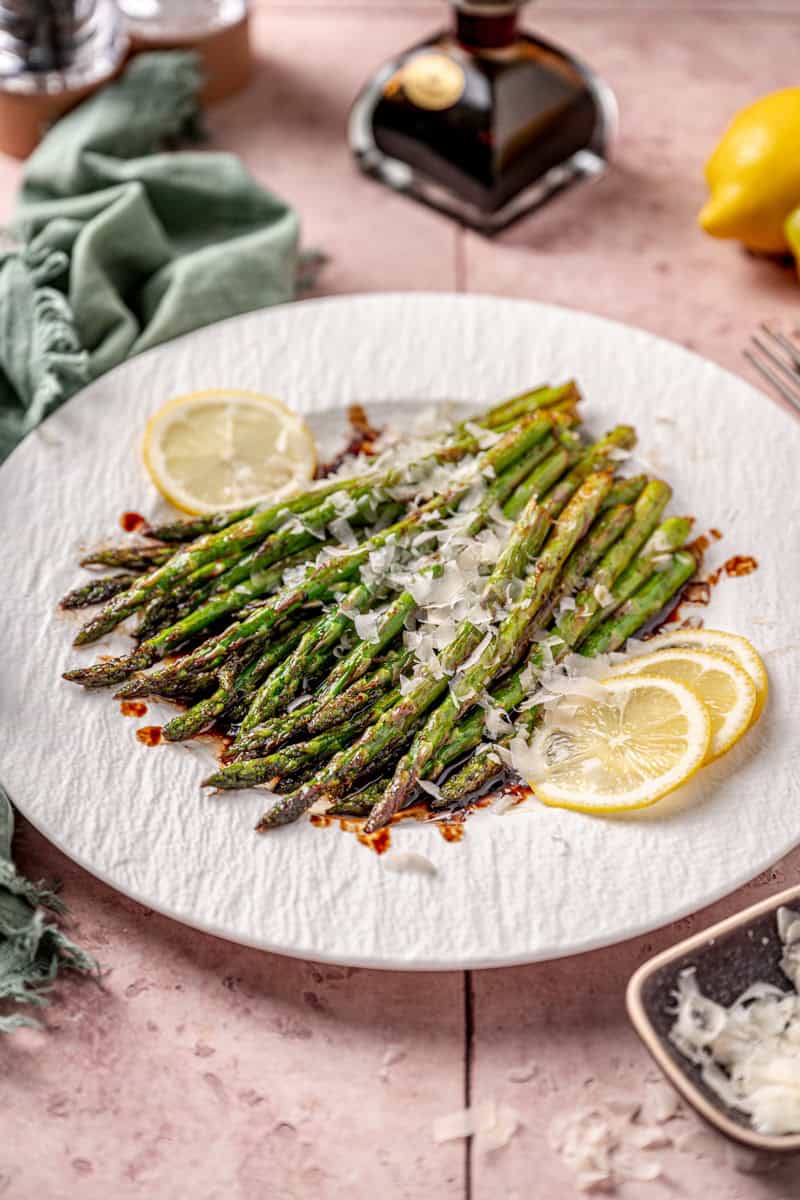 Easy Sautéed Balsamic Asparagus with Parmesan - Cooking With Wine Blog