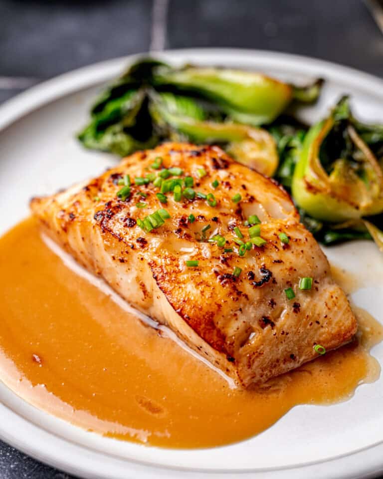Easy Roasted Black Cod (Butterfish) with Miso Butter Sauce - Cooking With Wine Blog