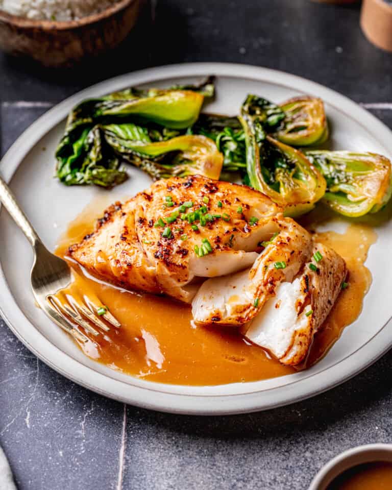 Easy Roasted Black Cod (Butterfish) with Miso Butter Sauce - Cooking ...