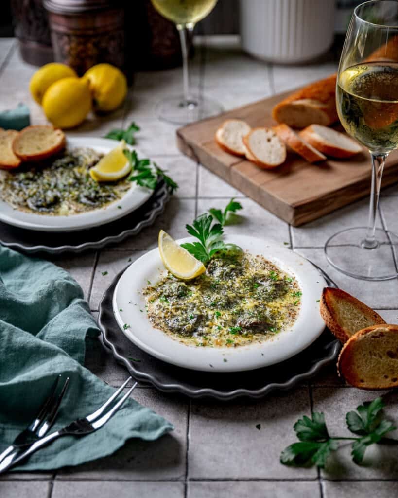 Classic French Escargot with Parsley Garlic Butter - Cooking With Wine Blog